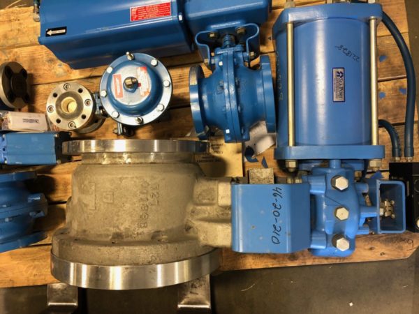 Jamesbury 10″ 150# w/ Actuator and Positioner | Cascade Automation
