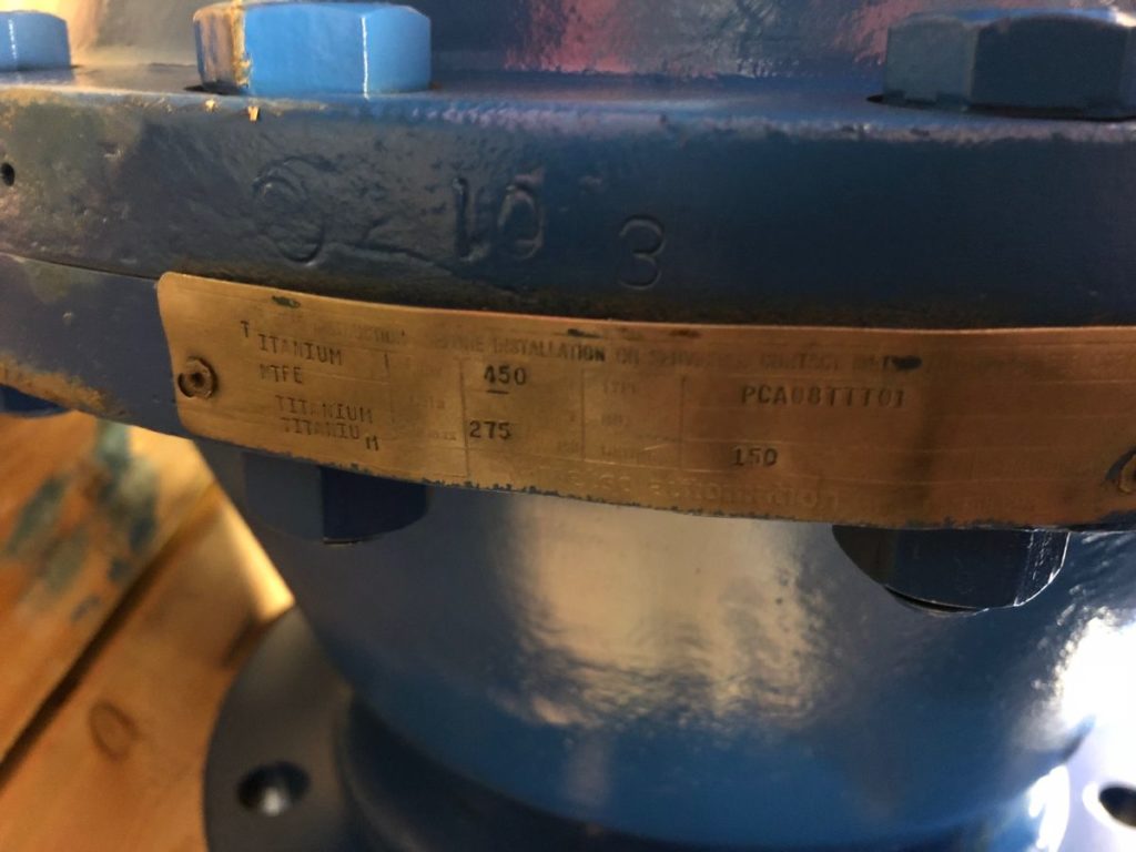 KAMYR 8″ 150# w/ Actuator & Positioner | Cascade Automation